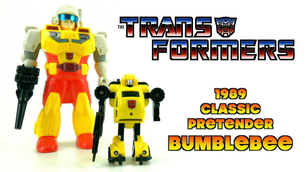 1989 Transformers Classic Pretender BUMBLEBEE - YouTube