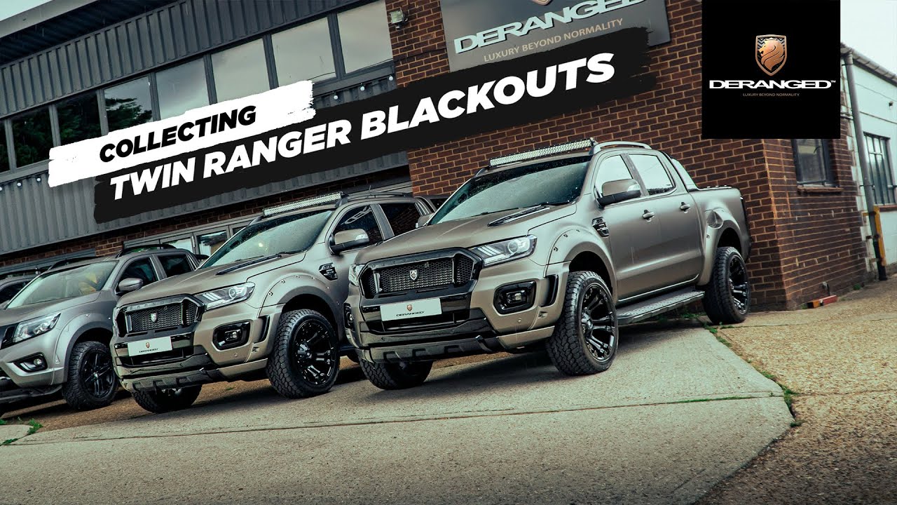 Two Custom Widebody 2022 Ford Rangers Collected At The Same Time! - YouTube