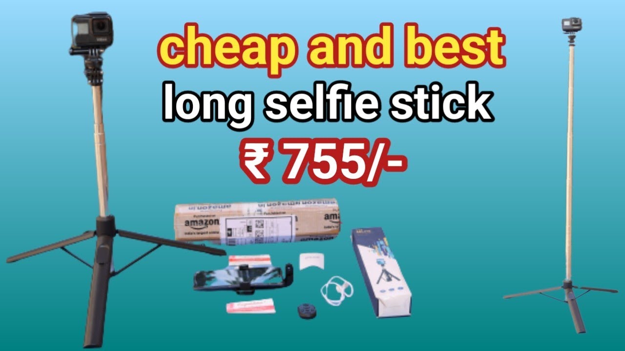 Blushinsta long Selfie Stick | budget selfie stick for vlogging | best ...
