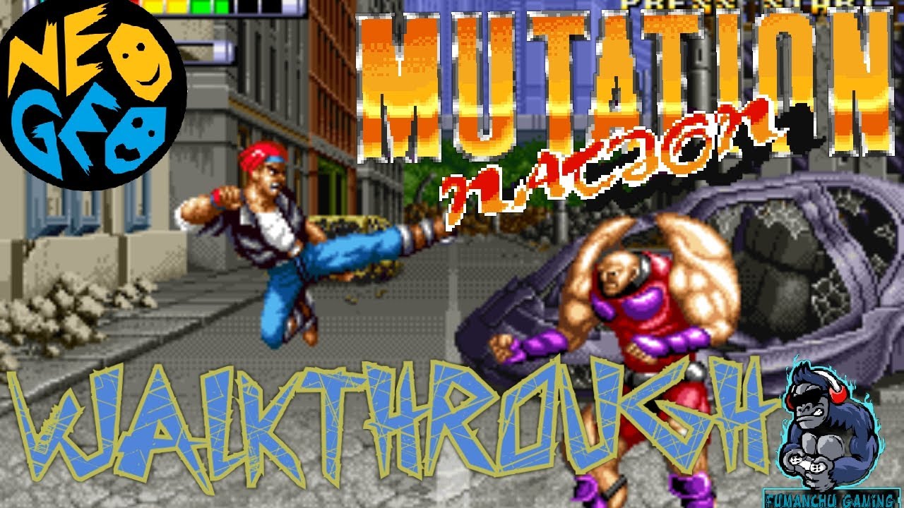Mutation Nation / Arcade / Walkthrough / Retro / Neo Geo - YouTube