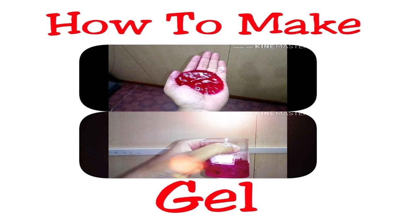 How To Make Gel... Easy steps : - YouTube