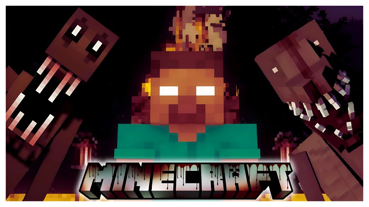 Survive the Darkest Night in Minecraft Horror Modded - YouTube