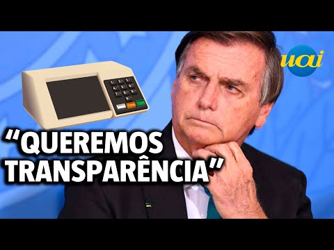 Bolsonaro ataca sistema eleitoral: 'Urna é inauditável'
