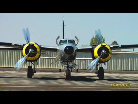 'Sexy Sue' A-26 On Mark Marketeer Sights and Sounds - YouTube