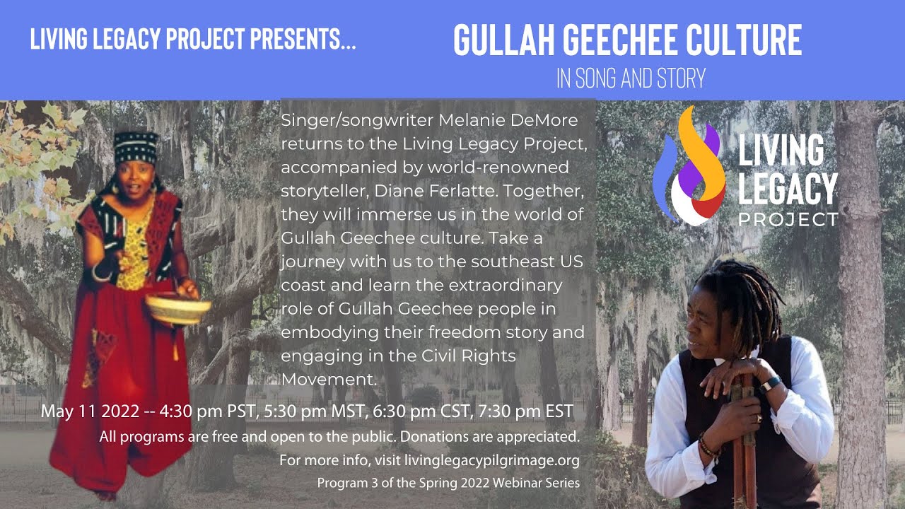 Gullah Geechee Culture in Song and Story - YouTube