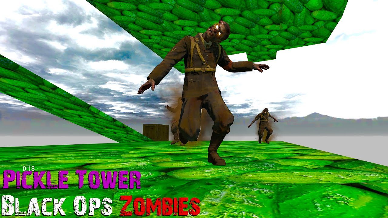 Black Ops Custom Zombies: Pickle Tower! - YouTube