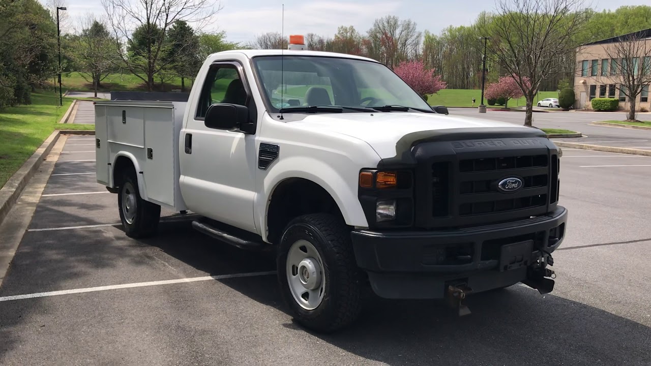 Lewis Motor Company - 2008 Ford F-250 Utility Service Truck Liftgate ...