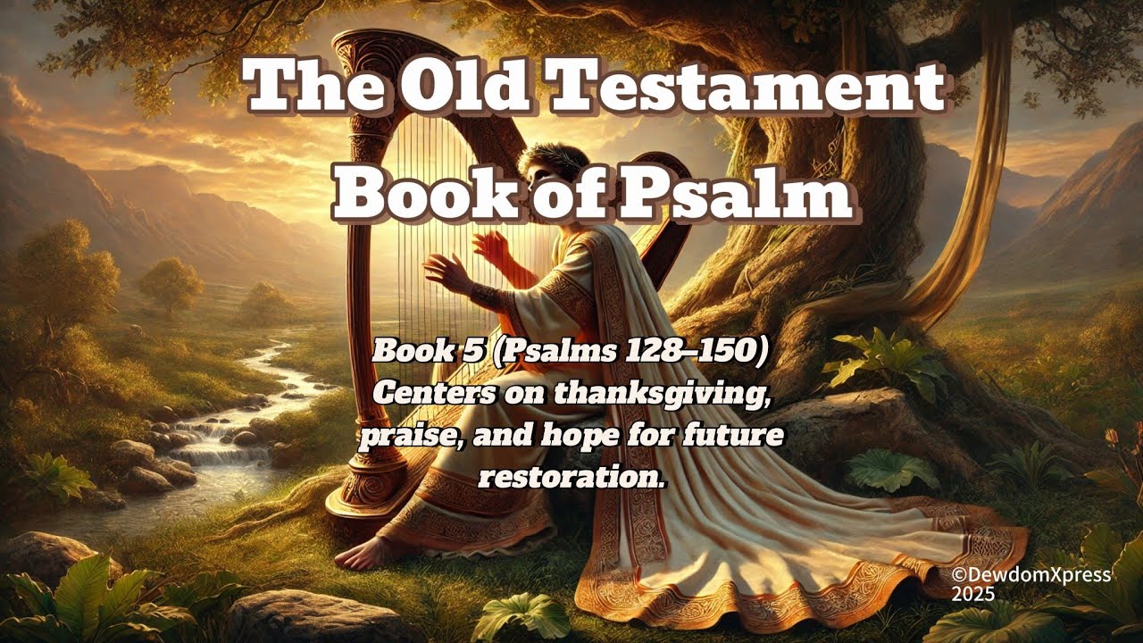 The Book of Psalm Chapter 128 - 150 | Centers on thanksgiving, praise ...