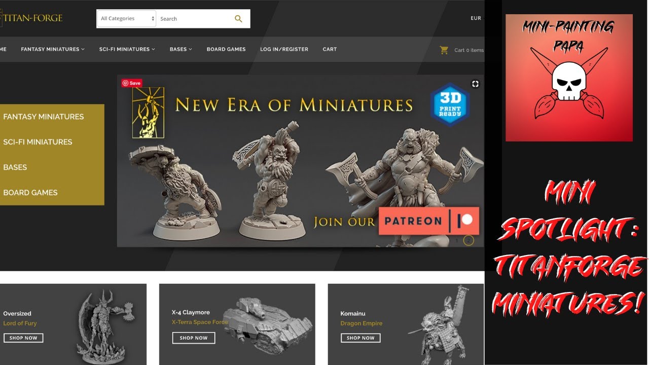 Who are Titan-Forge Miniatures, and why do you NEED them!? - YouTube