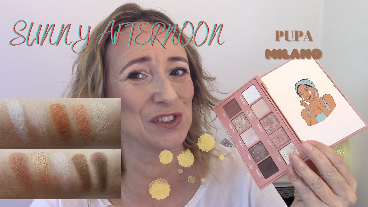SUNNY AFTERNOON PUPA EYES PALETTE prova ombretti - YouTube
