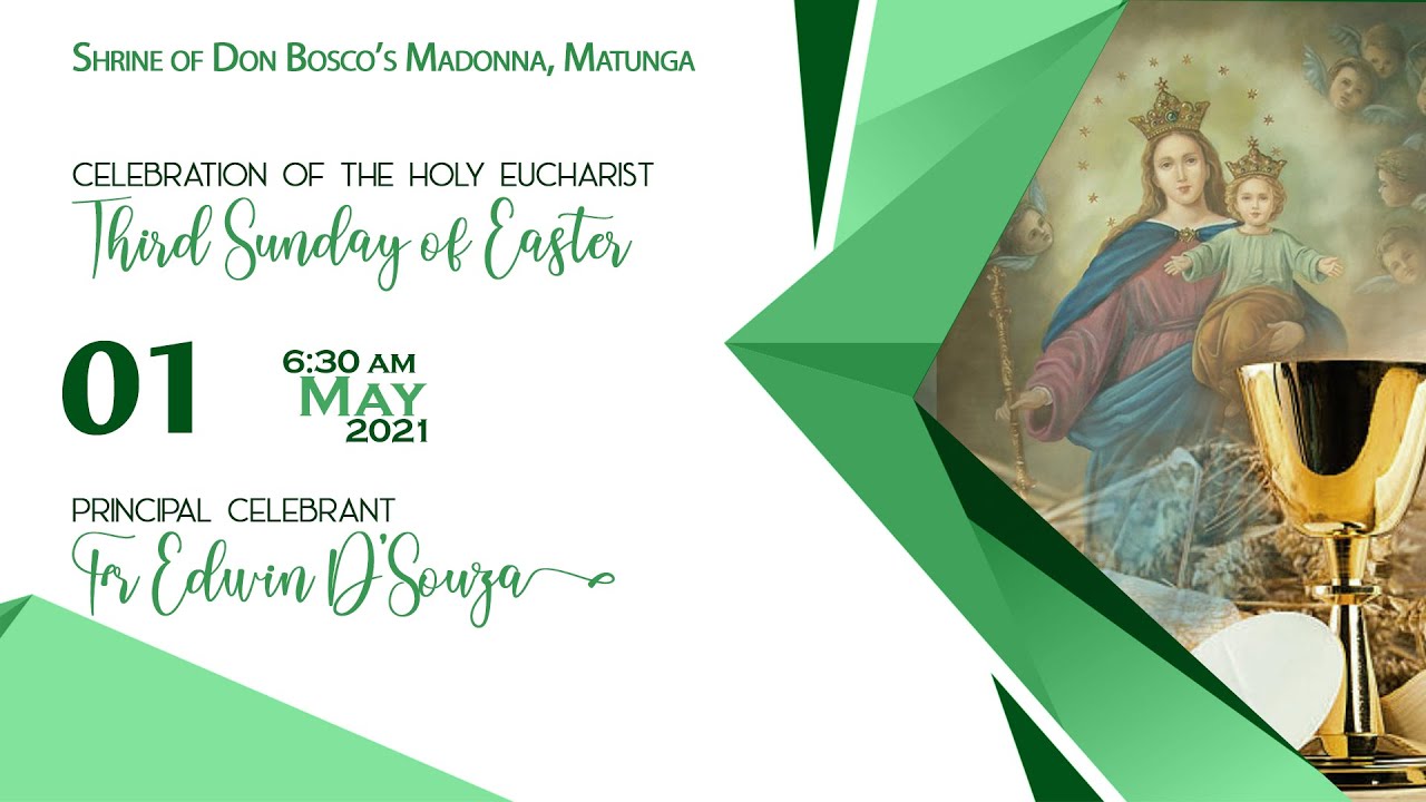 Live Eucharist from the Shrine of Don Bosco's Madonna, Matunga - YouTube