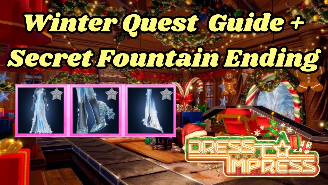 HOW TO COMPLETE ALL QUESTS + SECRET ENDING IN THE DRESS TO IMPRESS ...