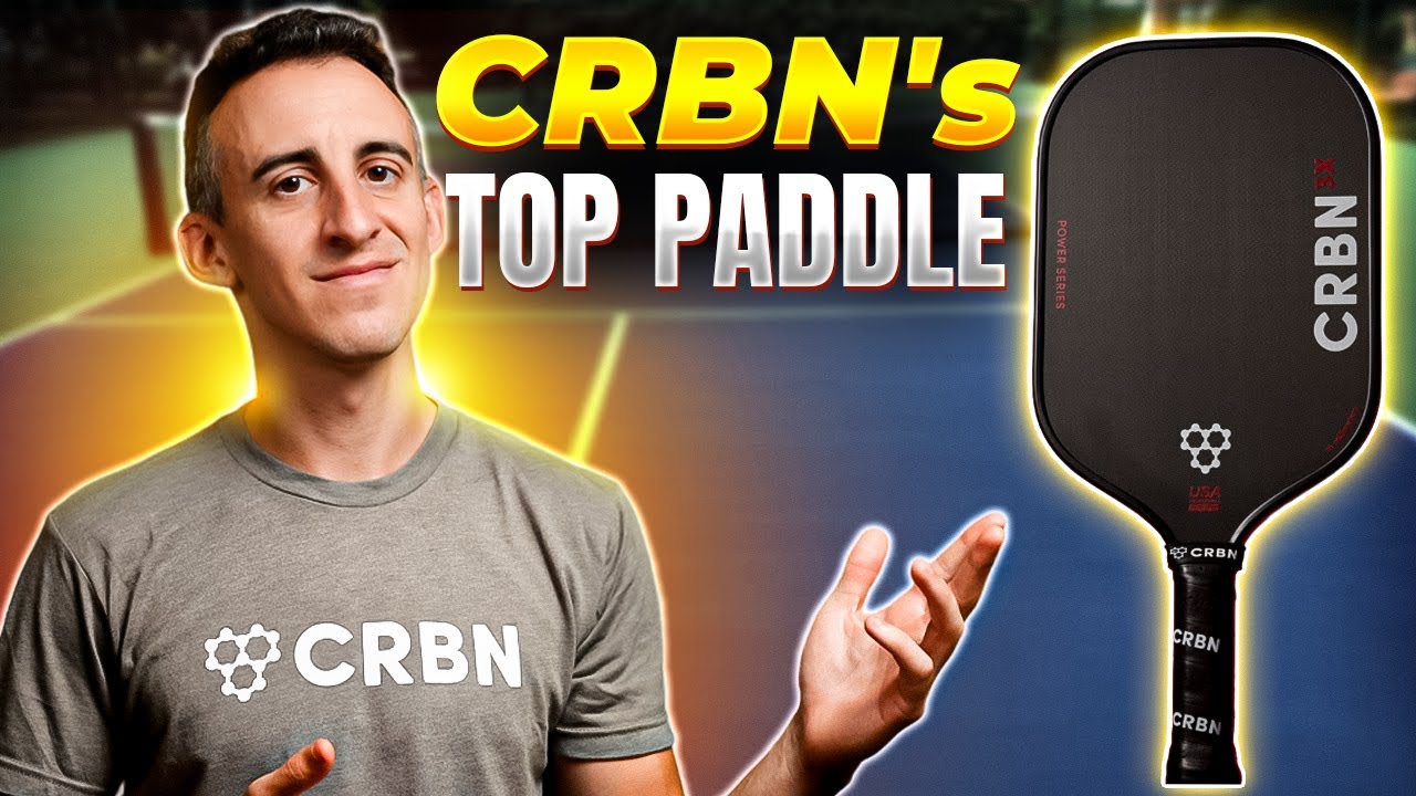 CRBN's Best Pickleball Paddle | CRBN 3x In Depth Review - YouTube