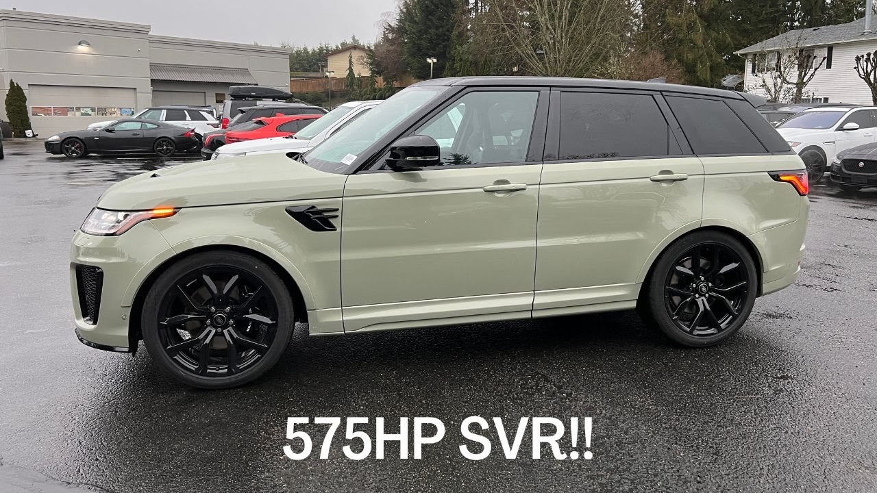 JUST IN!! BESPOKE 2022 RANGE ROVER SPORT SVR!! - YouTube