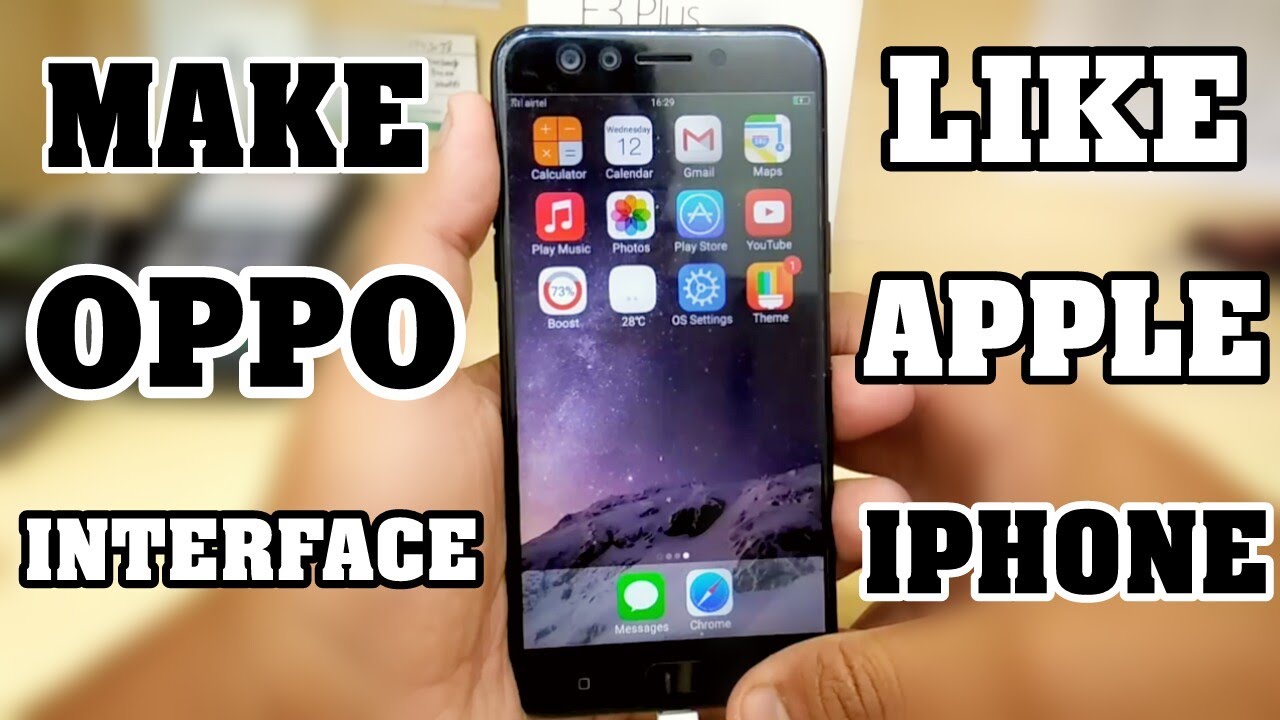 Oppo Customization Like APPLE IPHONE - YouTube