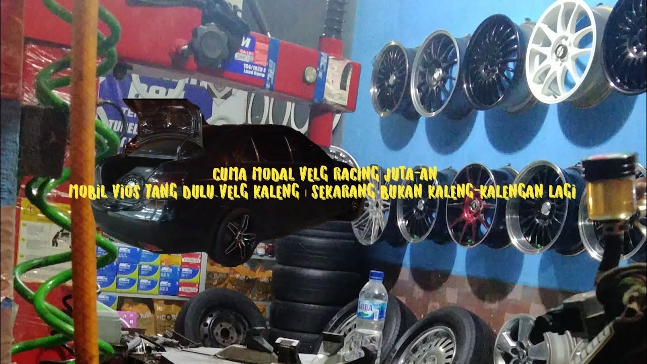 MOBIL VIOS DARI VELG KALENG R14 | GANTI VELG RACING ZEN WHELL R16-L6,5 ...