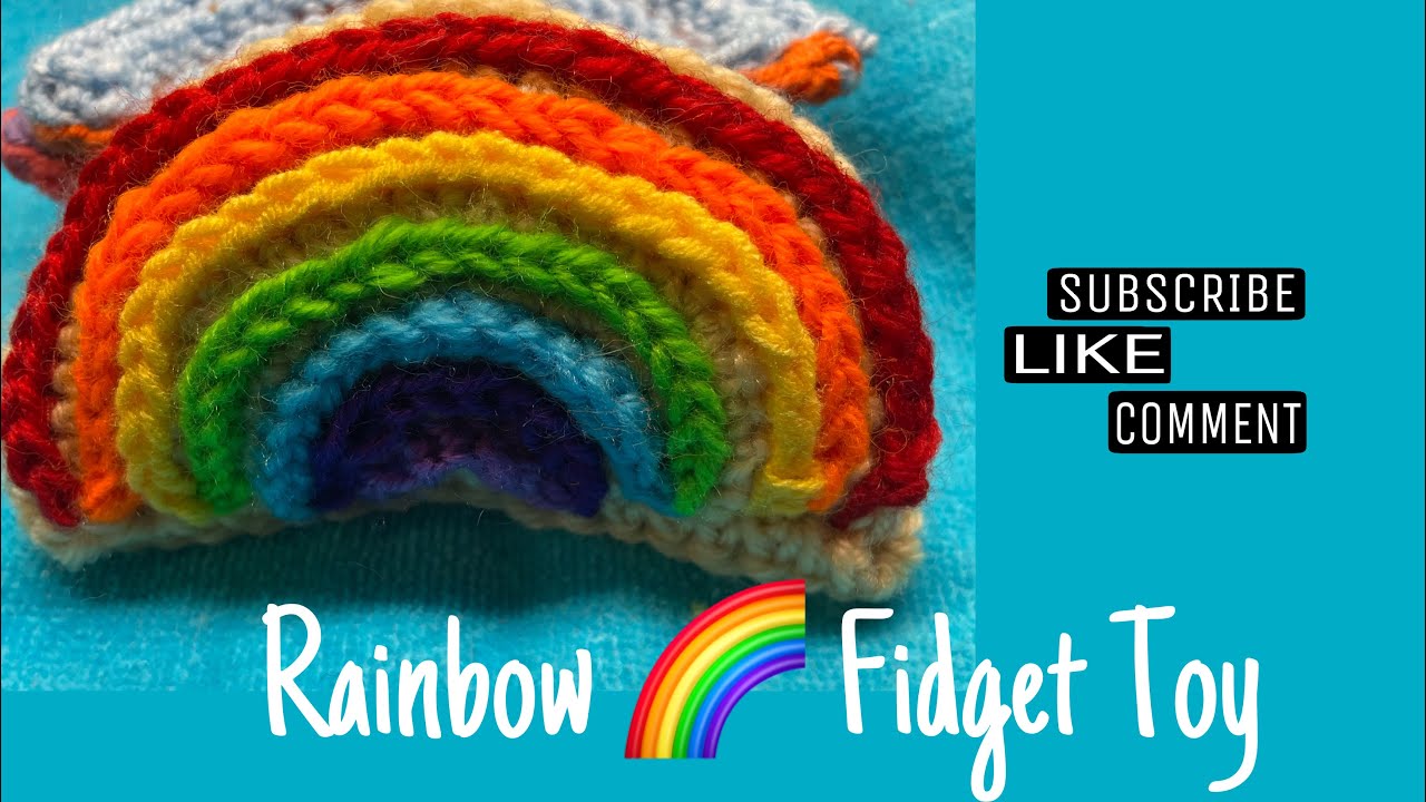 Rainbow 🌈 Fidget Toy - YouTube
