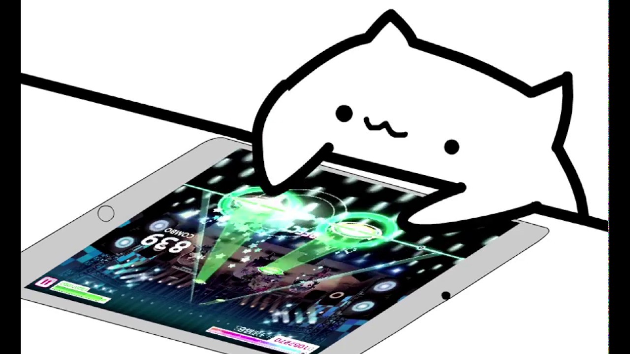 Bongo Cat Plays Re:Birth Day Expert From BanG Dream! - YouTube