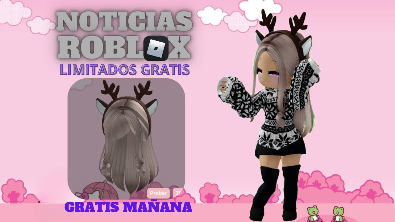 NOTICIAS ROBLOX - NUEVO CABELLO NAVIDEÑO DE ZARC GRATIS EL DIA DE ...