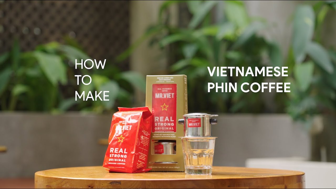 How to Brew Vietnamese Coffee with a Phin Filter | Mr. Viet Star Coffee ...