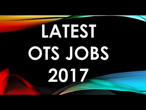 Ots jobs | Open Testing Service | www ots org pk 2017 - YouTube