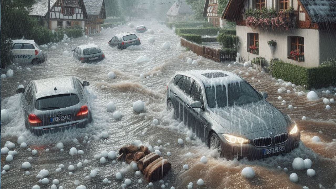 Europe is crying. Flooding in Dordogne, France - YouTube