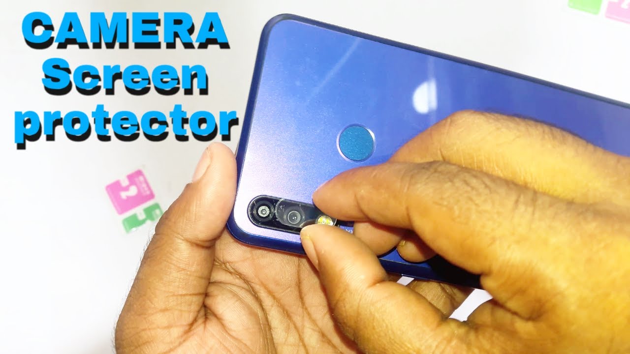Tecno iSKY3 Camera Screen Protector Installing Mobile Phone || Tecno ...