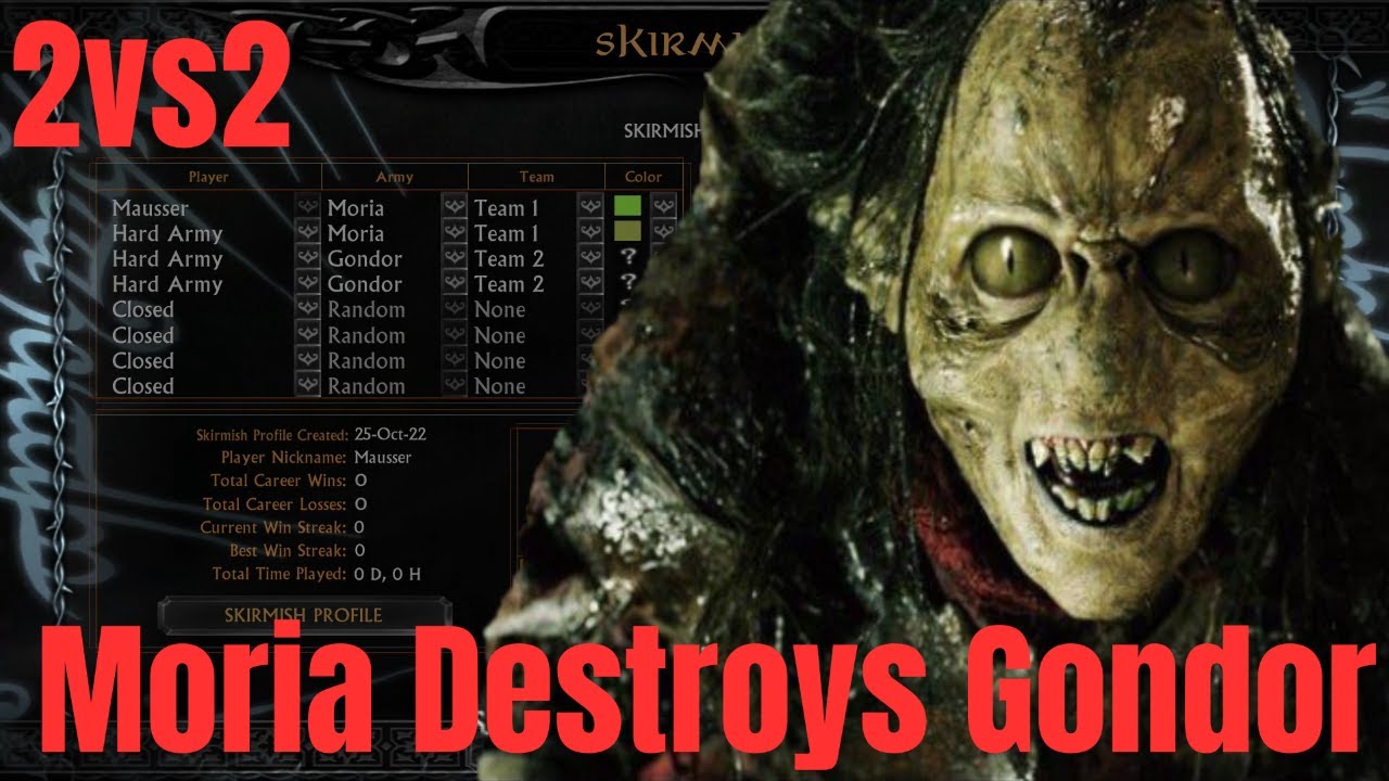 Moria Destroys Gondor! | BFME 2: Rise of the Witch-king Epic Battle ...