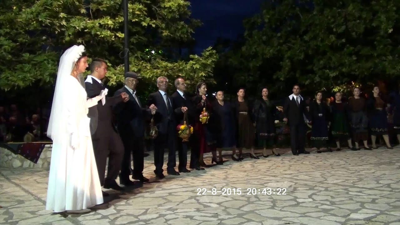 ΑΝΑΠΑΡΑΣΤΑΣΗ ΓΑΜΟΥ ΚΑΛΟΜΟΙΡΑ 2015 ΝΥΦΗ - YouTube