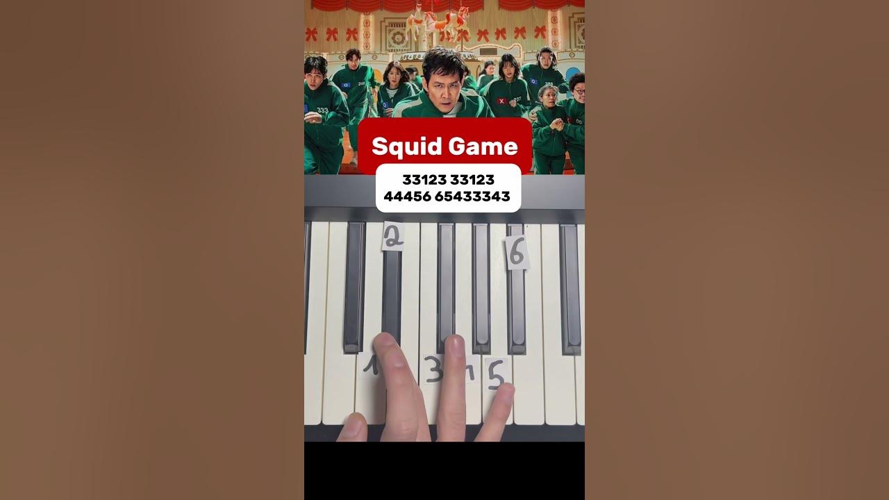 Piano - Squid Game Mingle Song (TUTO) #piano #squidgame - YouTube