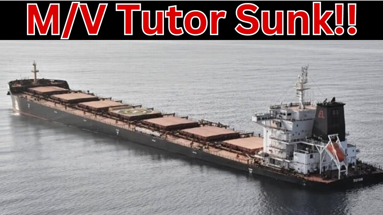 Red Sea Crisis: M/V Tutor Sunk by Houthi Forces!! - YouTube