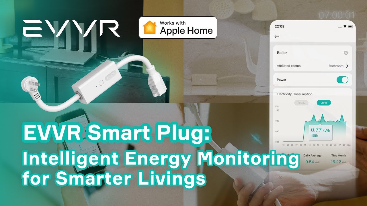 Make Your Life Smart with EVVR Smart Plug|Energy Monitor|Easy to Use ...