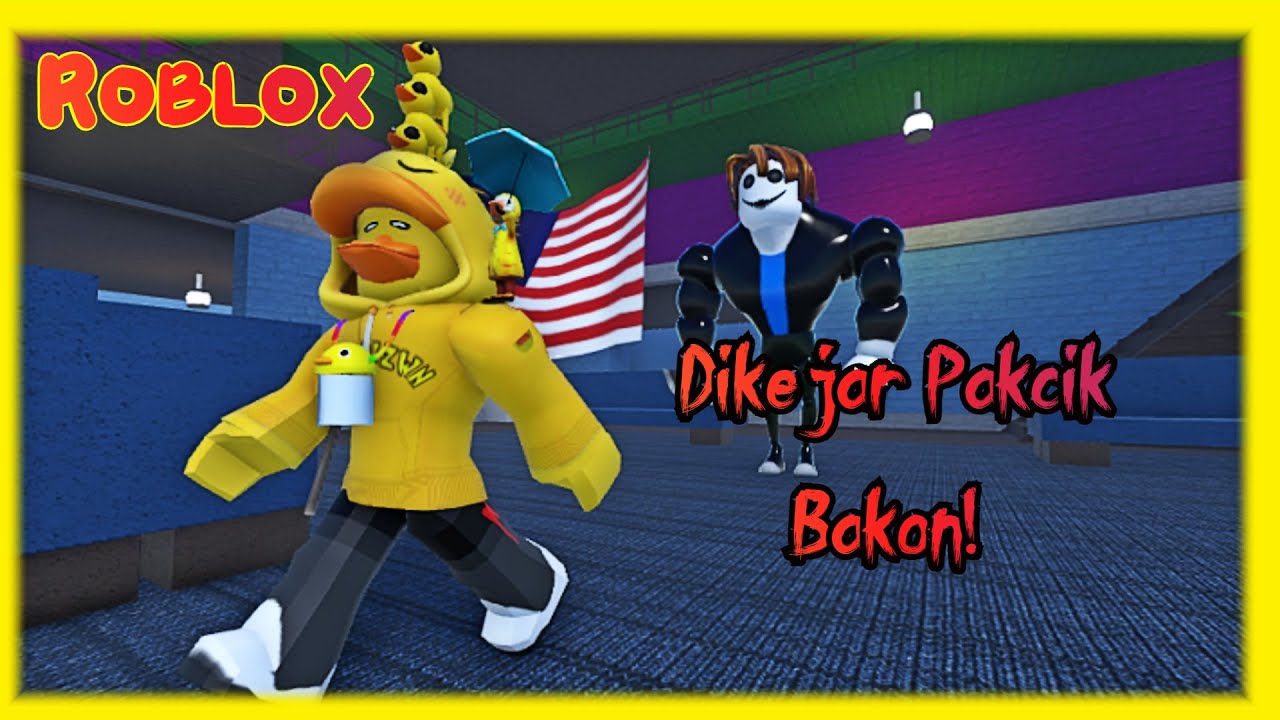 Itik Dikejar Pakcik Bacon?! | Roblox Video Malaysia | Bakon - YouTube