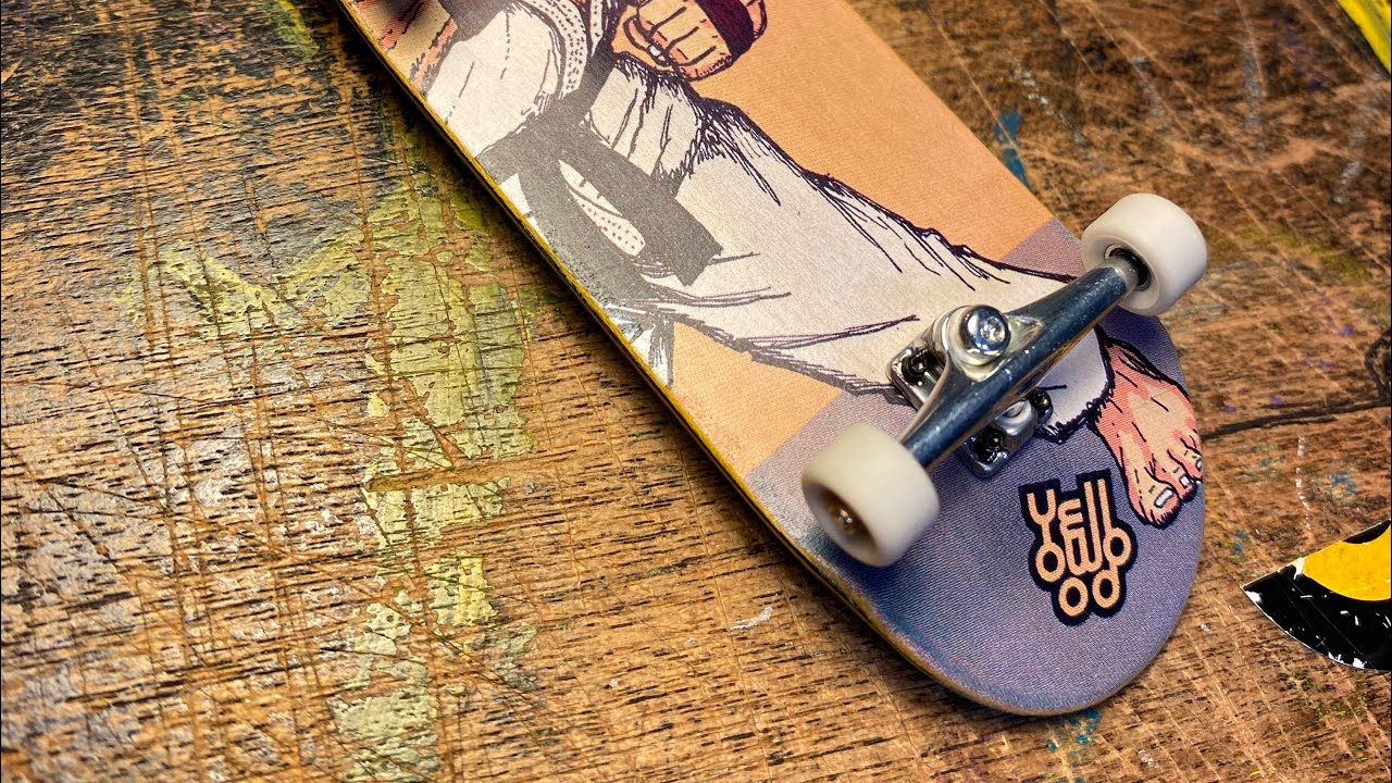 Yellowood Fingerboard assembly - YouTube