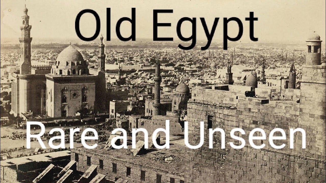 Old Egypt || Rare and Unseen Photos of Egypt || Great pyramids of Egypt ...