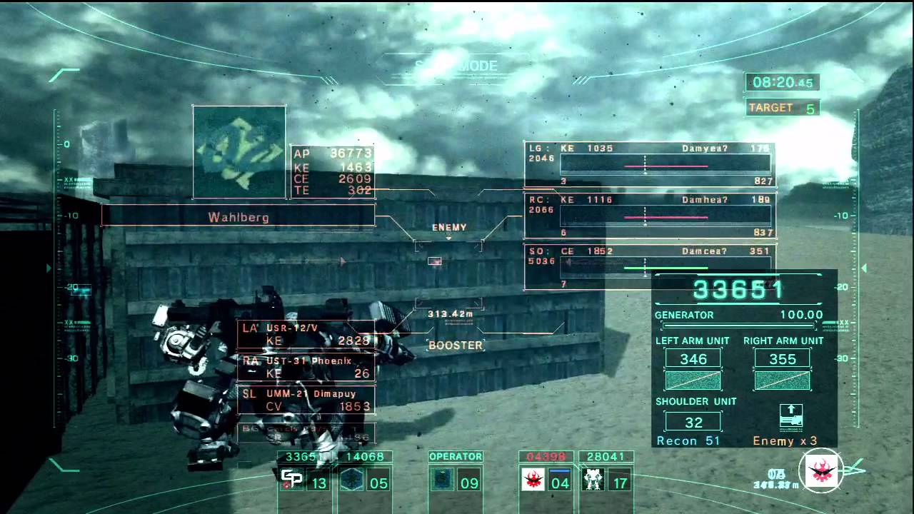 Armored Core V - (HvN) Ravens vs Irrelephancy 6 (Def) [#ACV] - YouTube