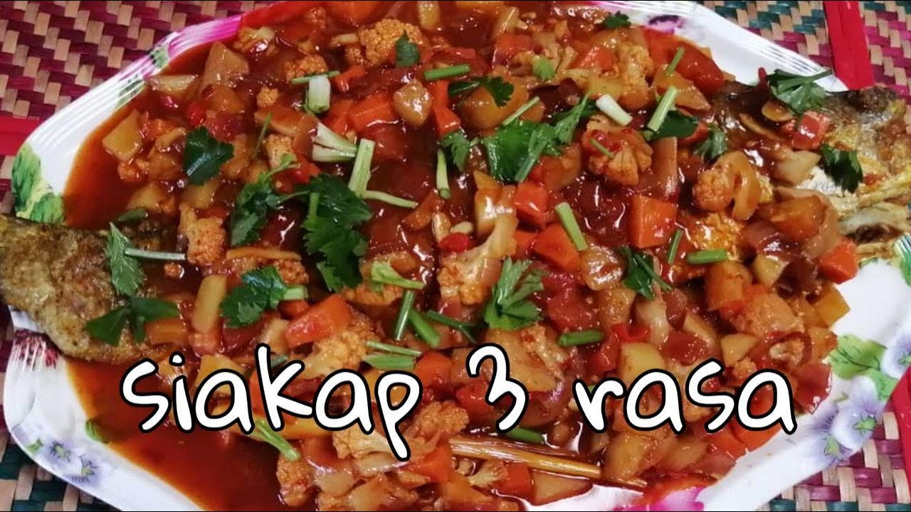 Ikan Siakap 3 Rasa Lebih Sedap Dari Restoran Thai - YouTube