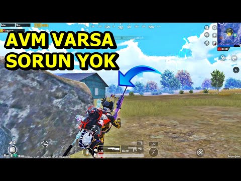 AVM VARSA SORUN YOK ! BATUR GAME SOLO SQUAD PUBG MOBİLE