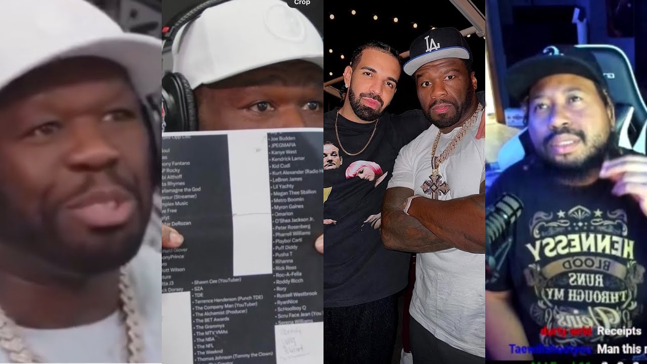 That’s a lot of Opps! Akademiks reacts to 50 cent showing Drake’s 3 ...