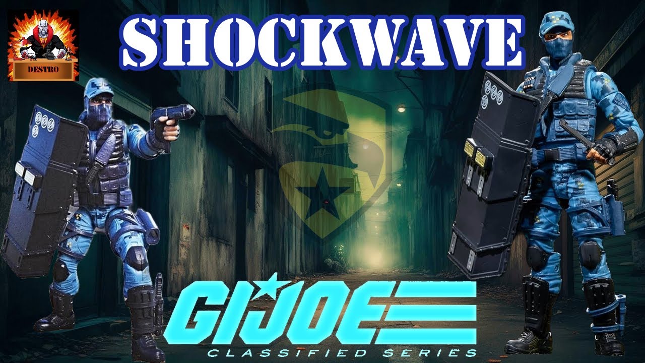GI Joe Classified Series Shockwave Unboxing and Review - YouTube
