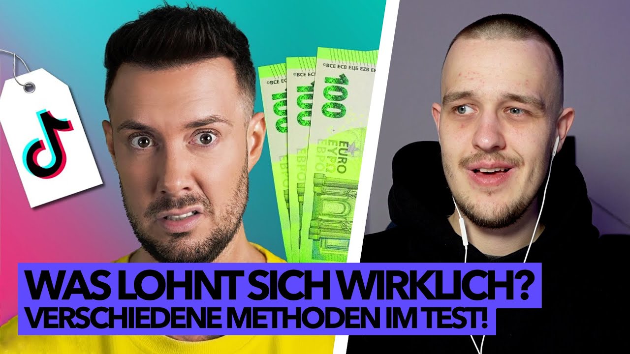 Online Geld verdienen mit Tiktok Methoden - wie viel verdient man ...