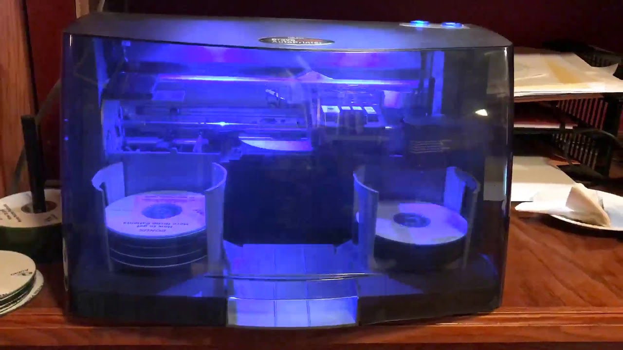 Primera Bravo Printer In Action - YouTube