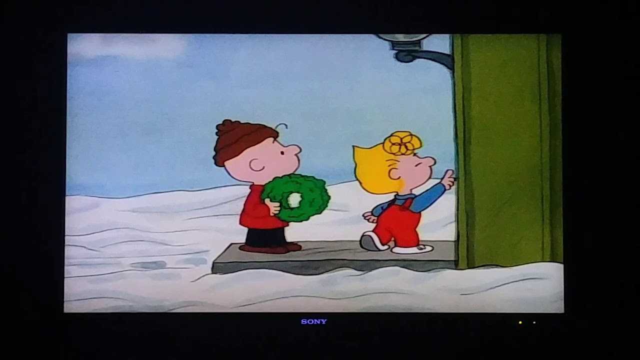It's Christmas time again charlie Brown Selling Christmas wreaths - YouTube