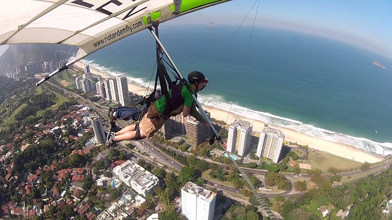 Tom Paragliding over Rio de Janeiro - YouTube