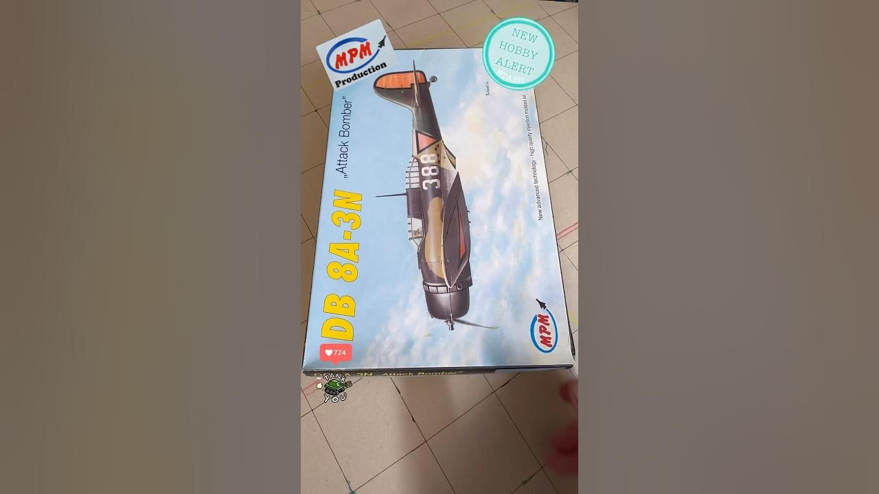 New stash unboxing! 1/72 DB 8A-3N #mpm #unboxing #ww2 #aviation #scalemodel #plamo #1940s # ...