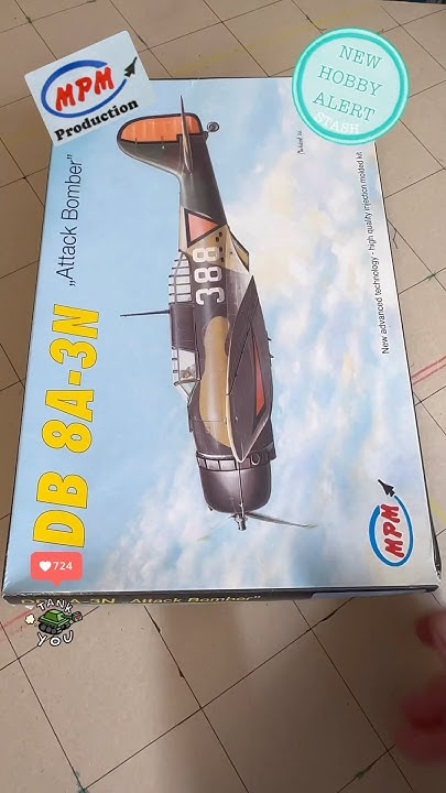 New stash unboxing! 1/72 DB 8A-3N #mpm #unboxing #ww2 #aviation #scalemodel #plamo #1940s # ...