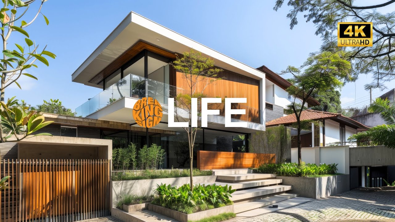 Architectural Spaces: Beauty Tropical House Design With pool courtyard ...