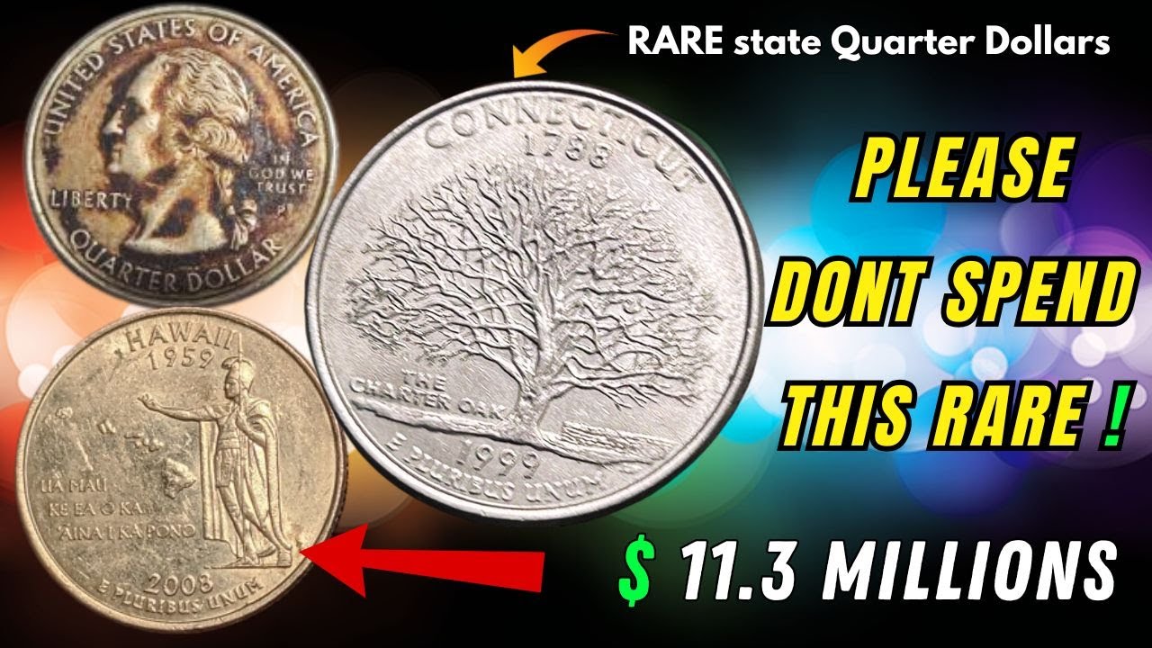 COLLECTORS ALERT! Most Valuable Rare State Quarters Still Out There in ...
