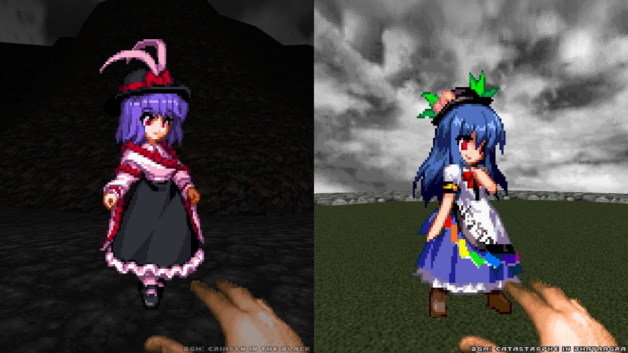 Touhou Doom + Developer Commentary: MAP31+MAP32 - YouTube