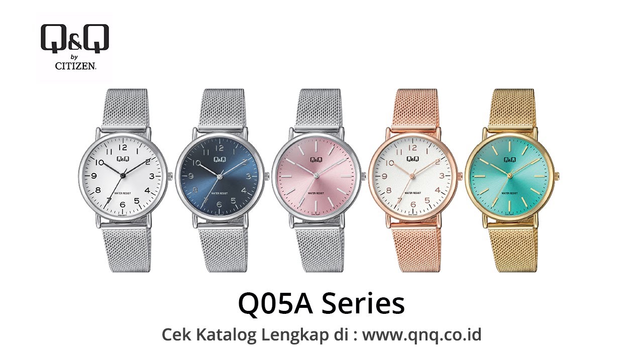 Q&Q Fashion Ladies Q05A - Review & Setting Jam Tangan Stainless Steel Analog (Q&Q INDONESIA ...